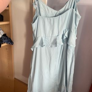 Abercrombie & Fitch | Dresses | Abercrombie Asymmetrical Ruffle Mini ...